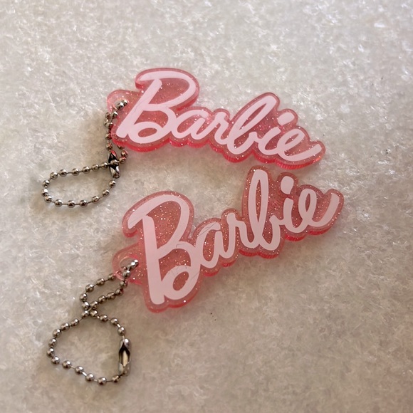 Forever 21 | Accessories | Barbie Keychains X2 New Pink And Sparkle To ...